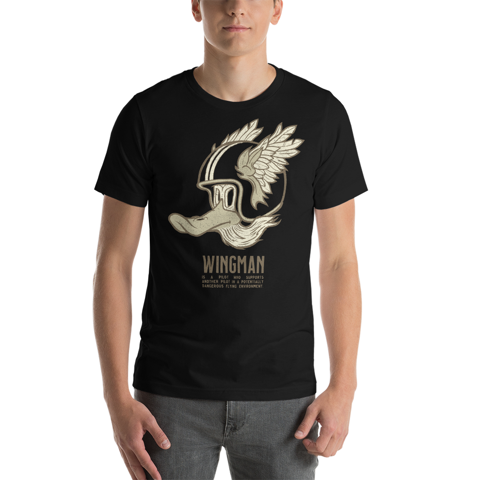 Stylish Wingman Motorcycle t-shirt – Mummyduck Customs